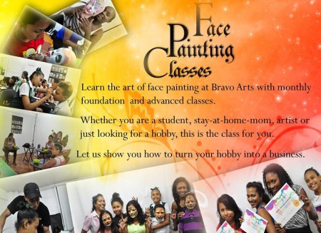Face Painting Classes :: Bravo Arts